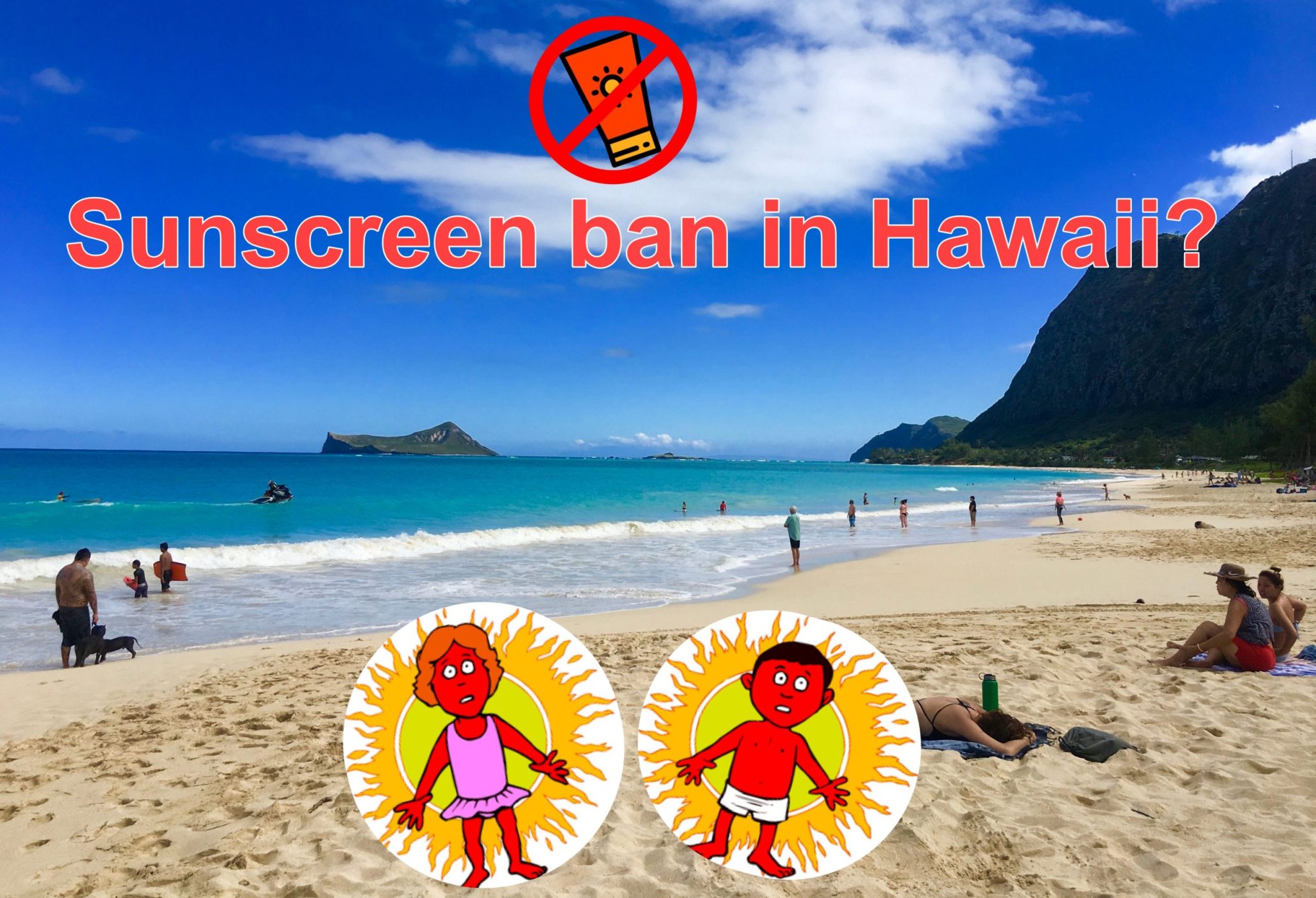Sunscreen ban in Hawaii - All important information about the new ban ...