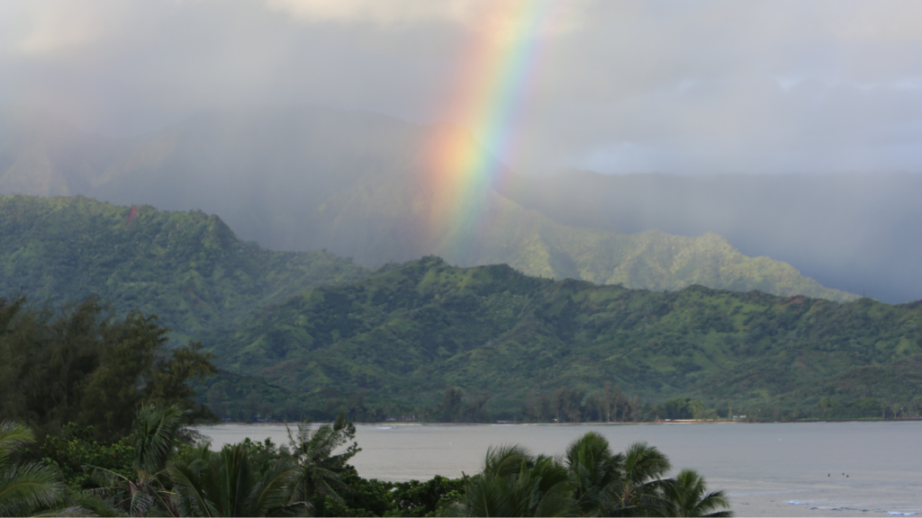 Colors of Hawaiian Islands